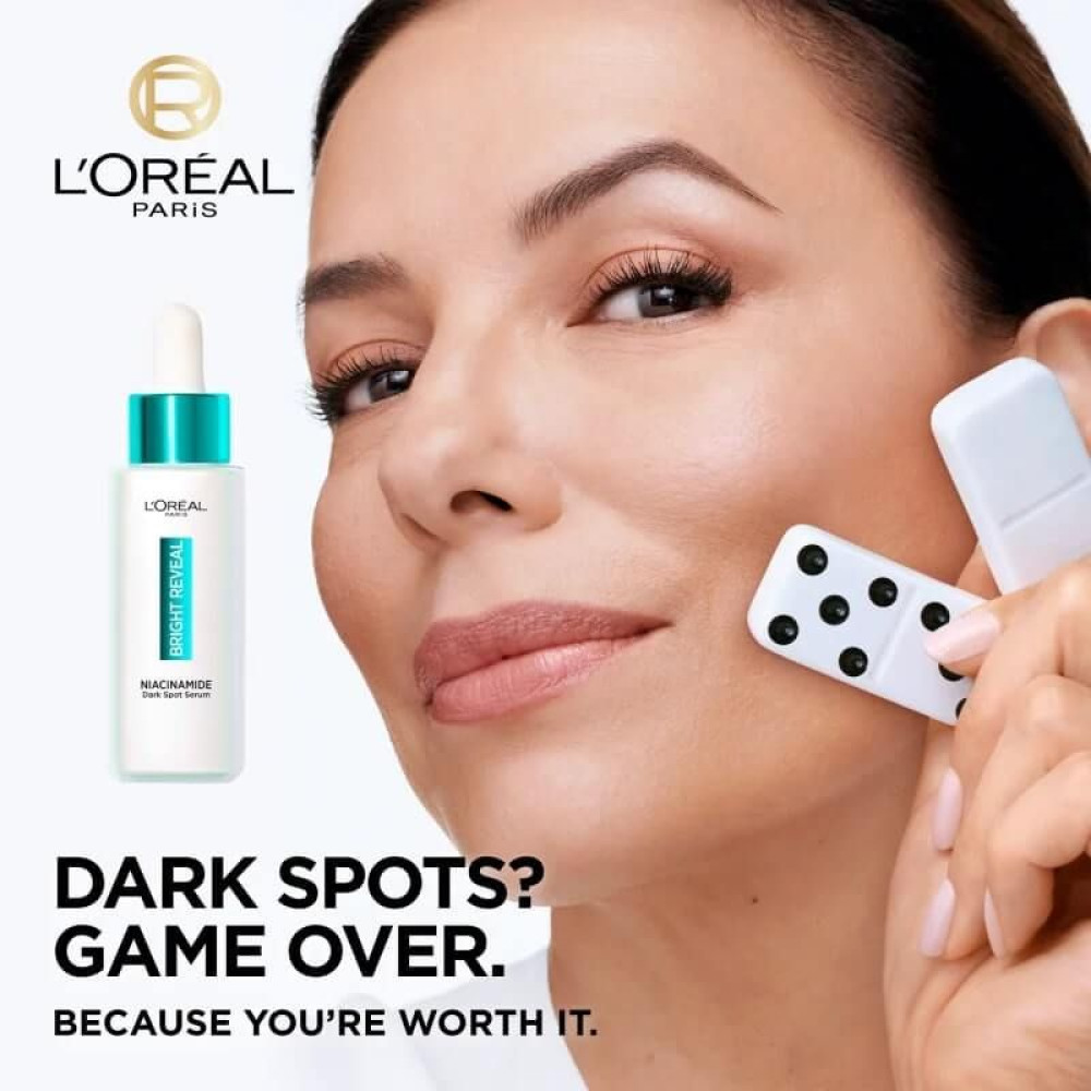 Loreal Bright Reveal Dark Spot Serum серум за лице с ниацинамид против